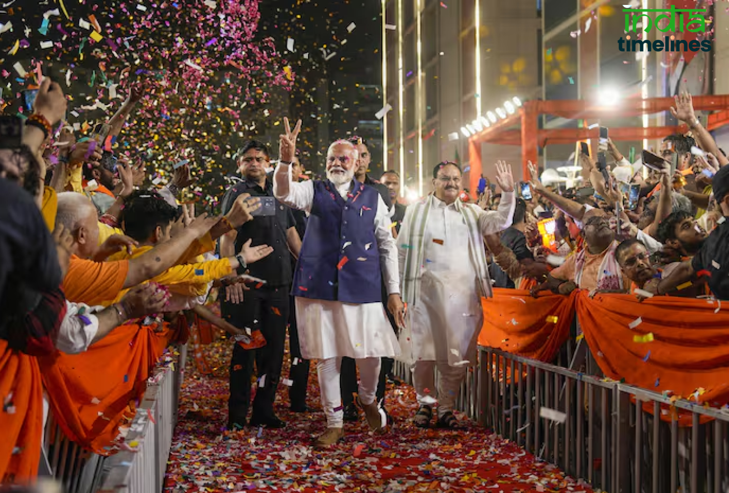 Modi Celebrates Victory in India's Election Amidst Decline